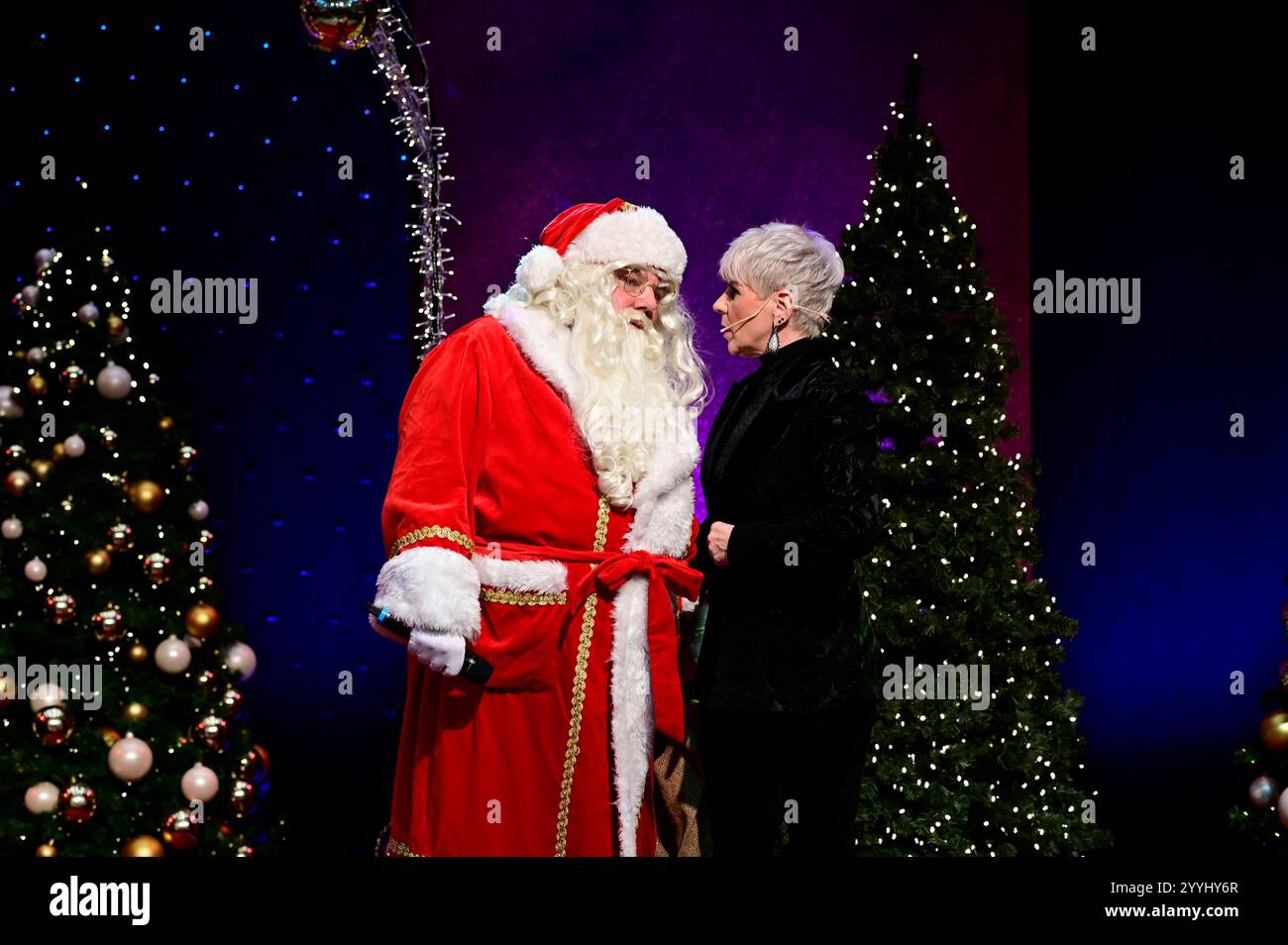 Linda Feller bei der MyTVplus Weihnachtsshow Zwischen Frühstück und ...