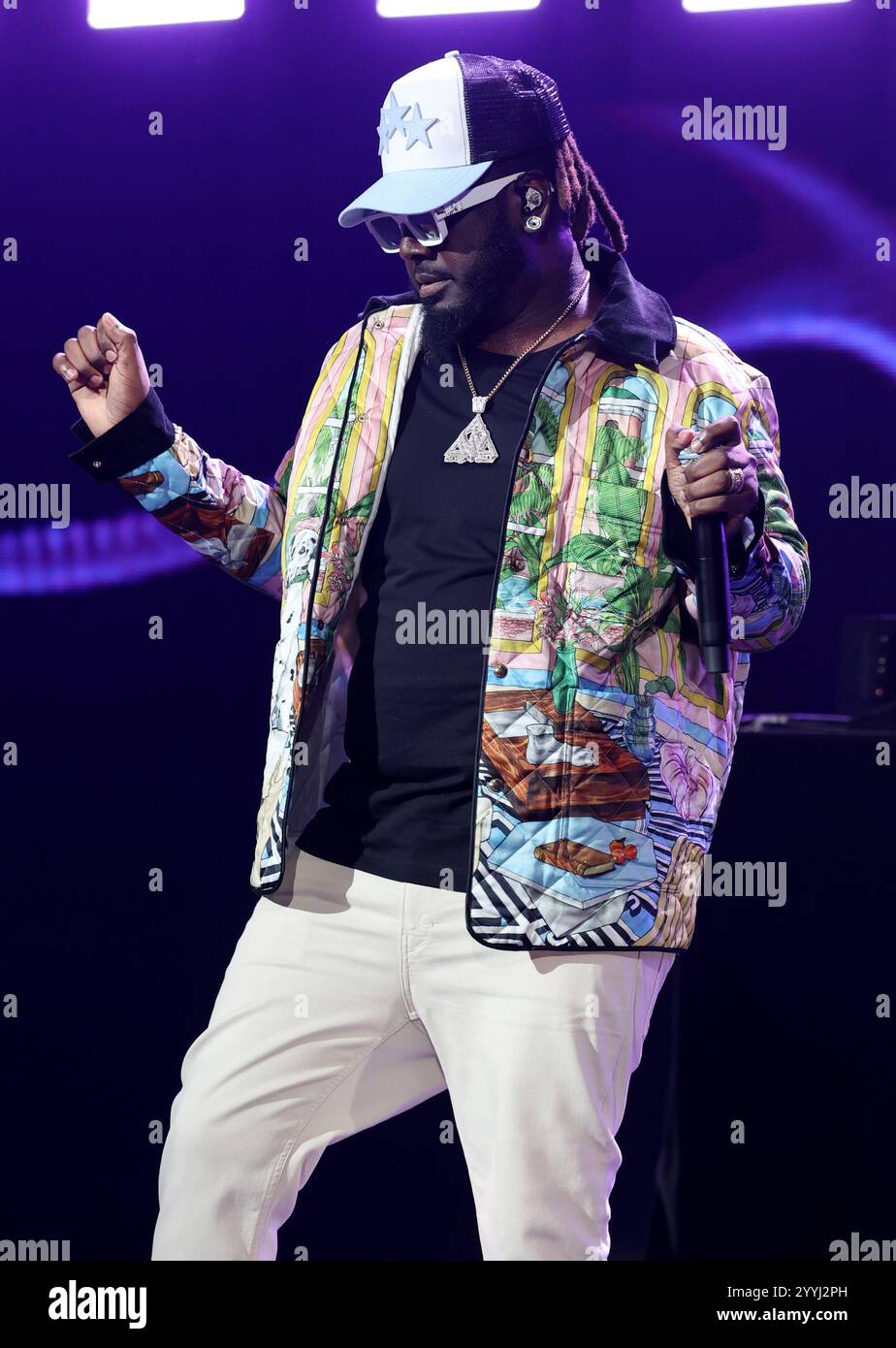 MIAMI, FLORIDA - DECEMBER 21: T-Pain performs during iHeartRadio Y100's ...