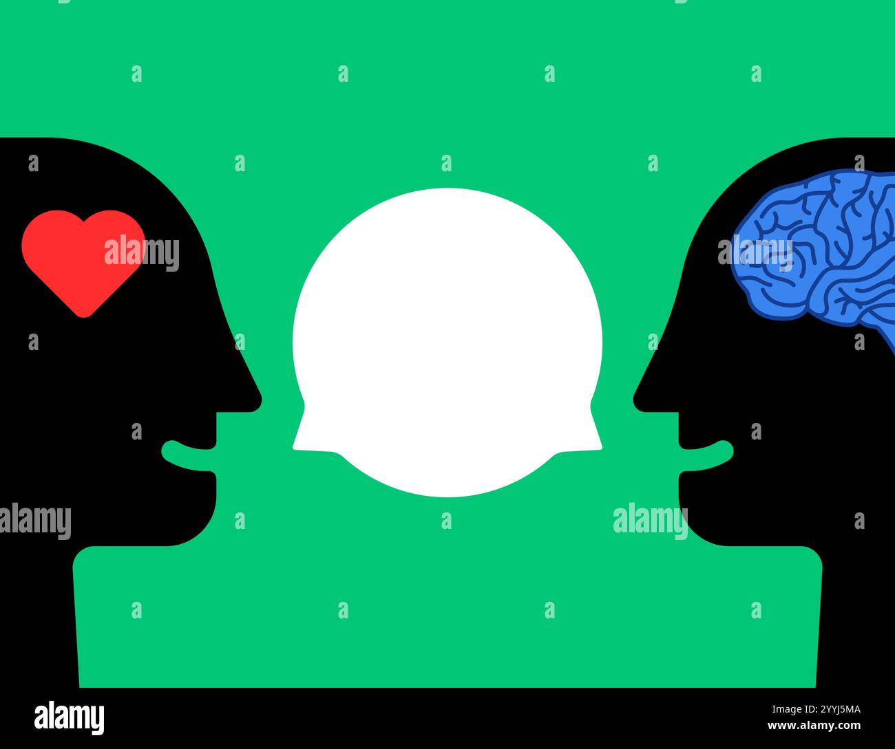 easy conversation of mind and heart Stock Vector Image & Art - Alamy