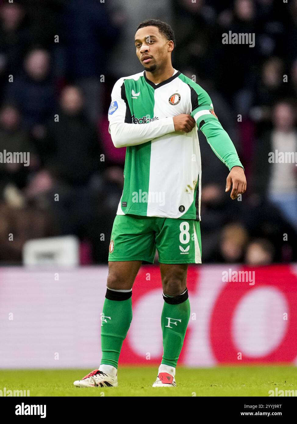 Eindhoven, The Netherlands. 22nd Dec, 2024. Eindhoven - Quinten Timber of Feyenoord during the ...