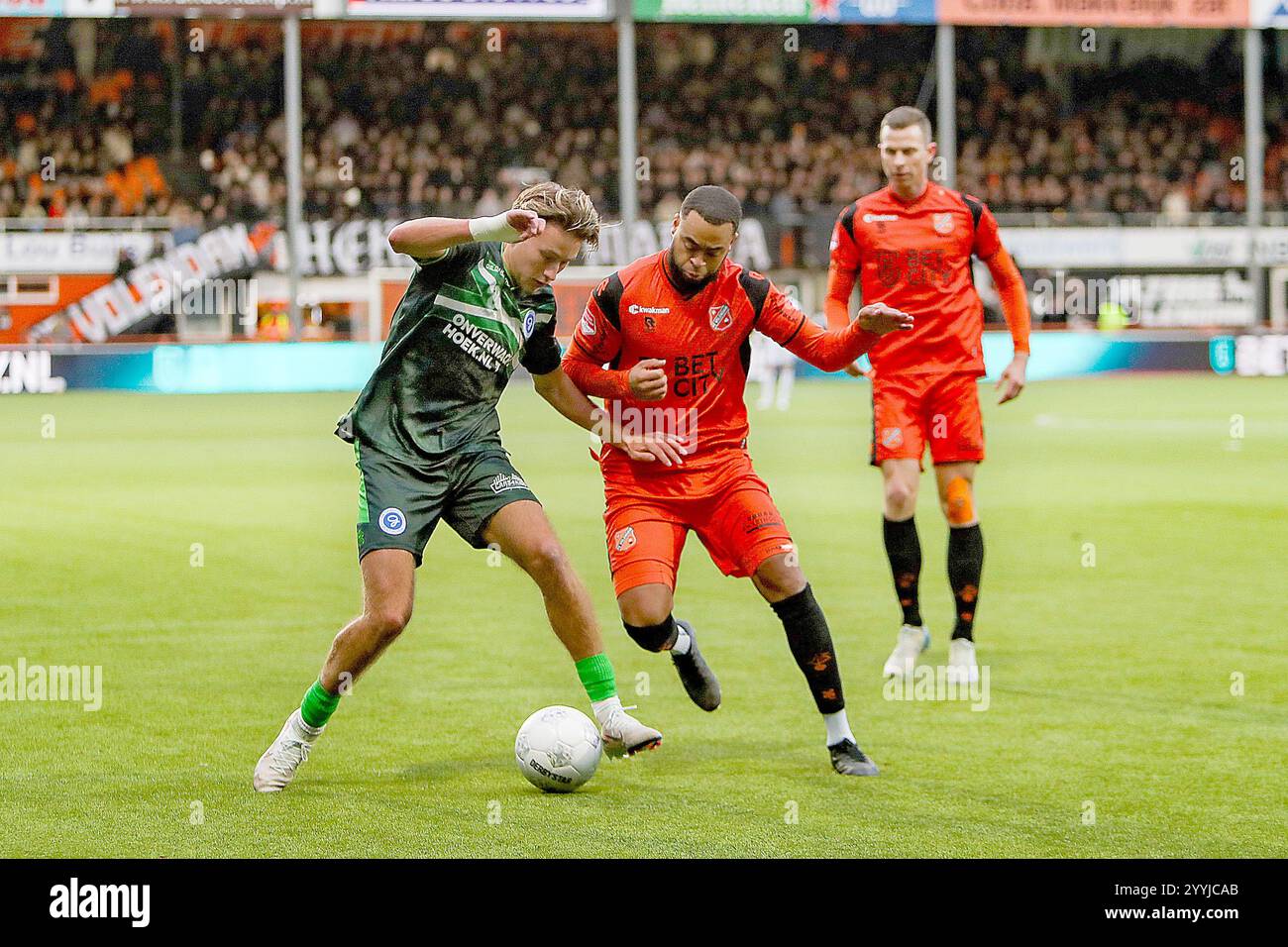 Volendam, Netherlands. 22nd Dec, 2024. VOLENDAM - 22-12-2024, KRAS Stadium. Keukenkampioen ...