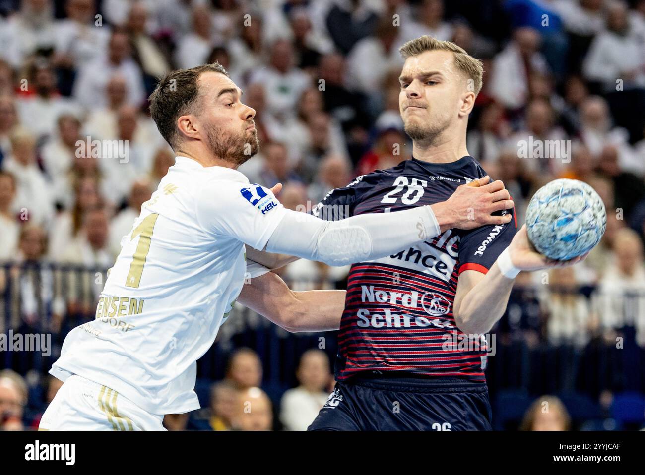 Hamburg, Germany. 22nd Dec, 2024. Handball, Bundesliga, HSV Hamburg ...