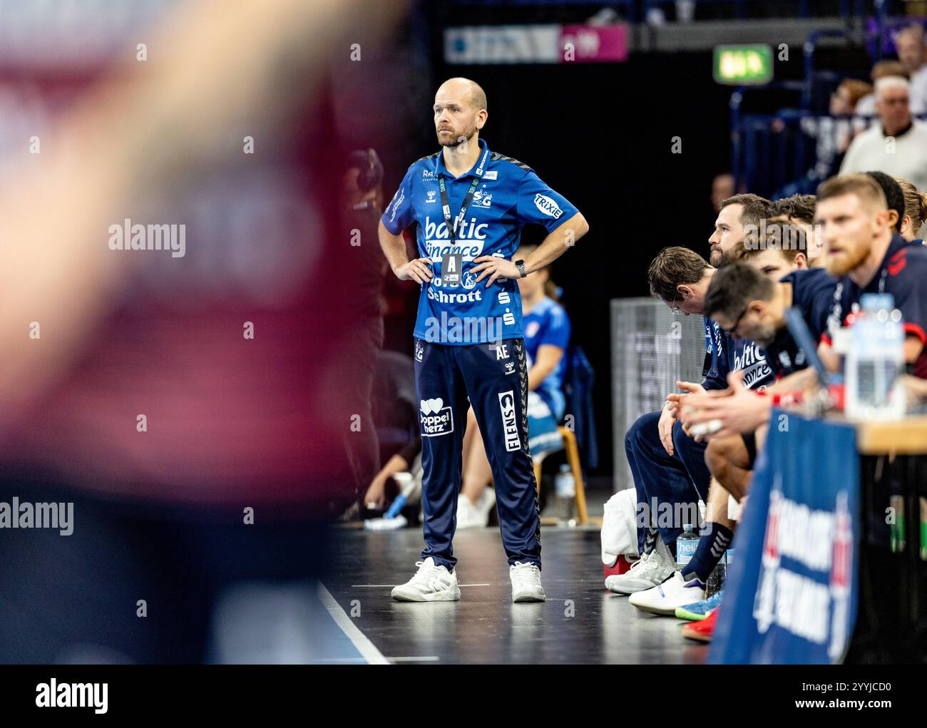 Hamburg, Germany. 22nd Dec, 2024. Handball, Bundesliga, HSV Hamburg ...