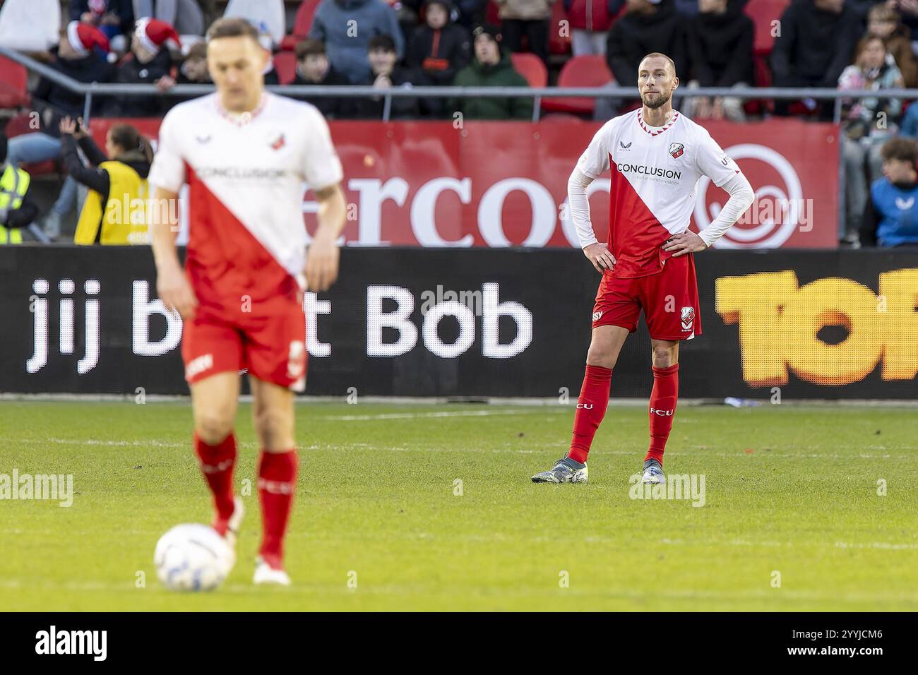 Utrecht, Netherlands. 22nd Dec, 2024. UTRECHT, 22-12-2024, Stadion Galgenwaard, Stadium of FC ...