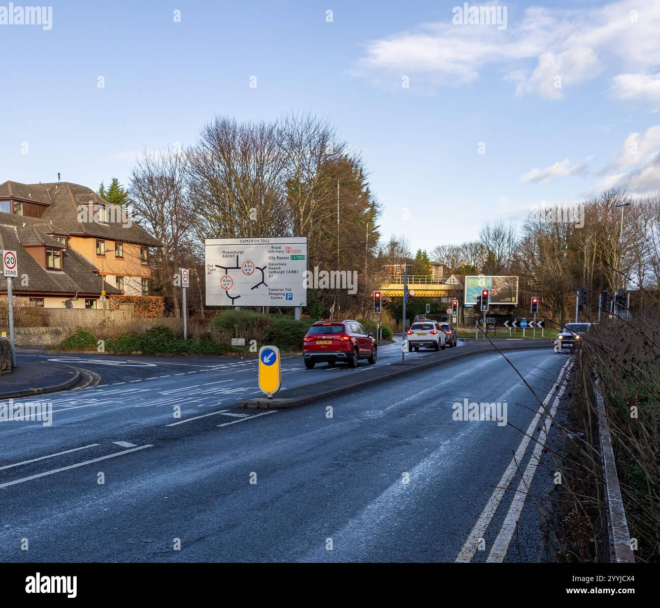 Cameron Toll Roundabout is known for accidents and road closures and is ...