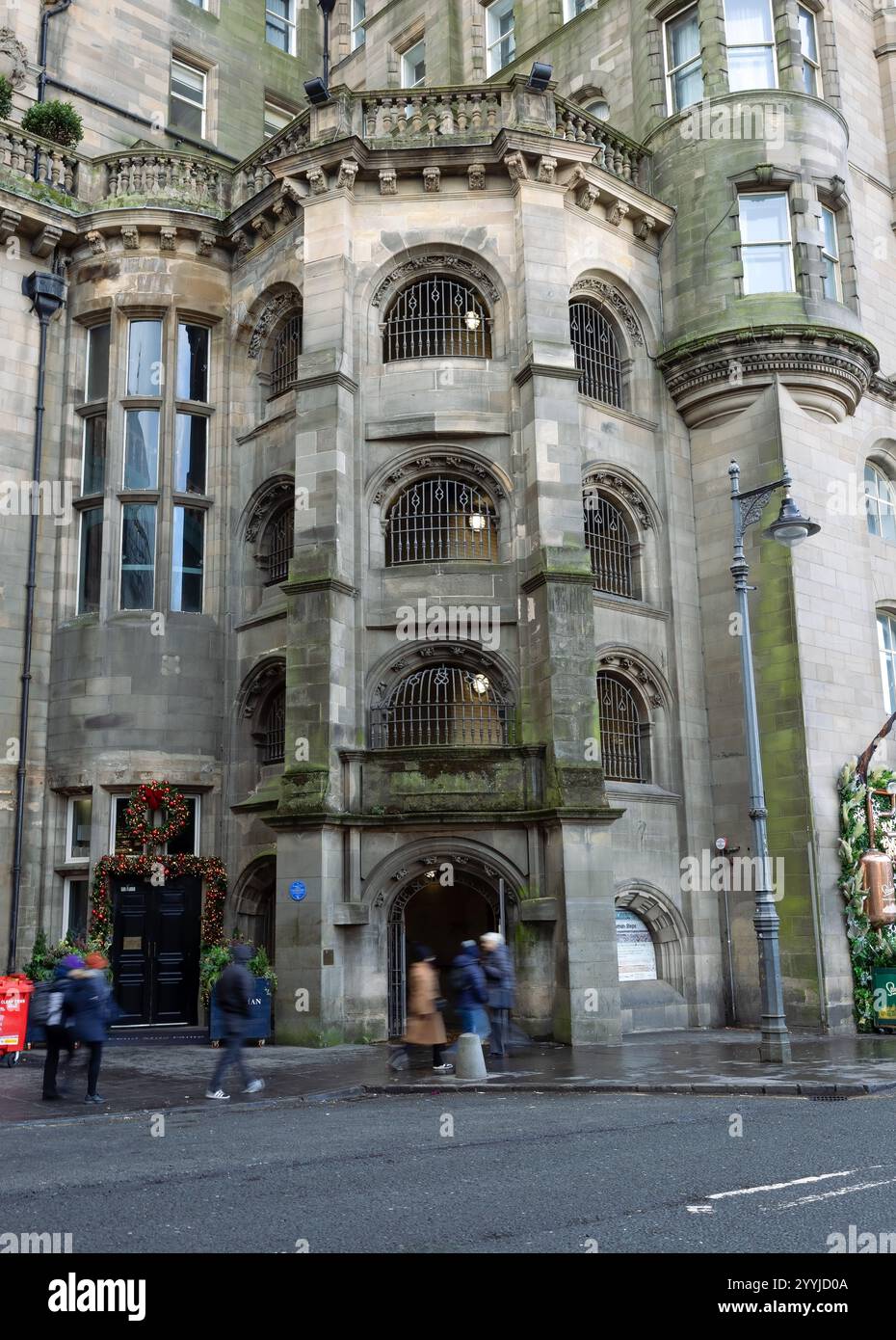 The Scotsman Steps goes from East Market Street to North Bridge in the ...