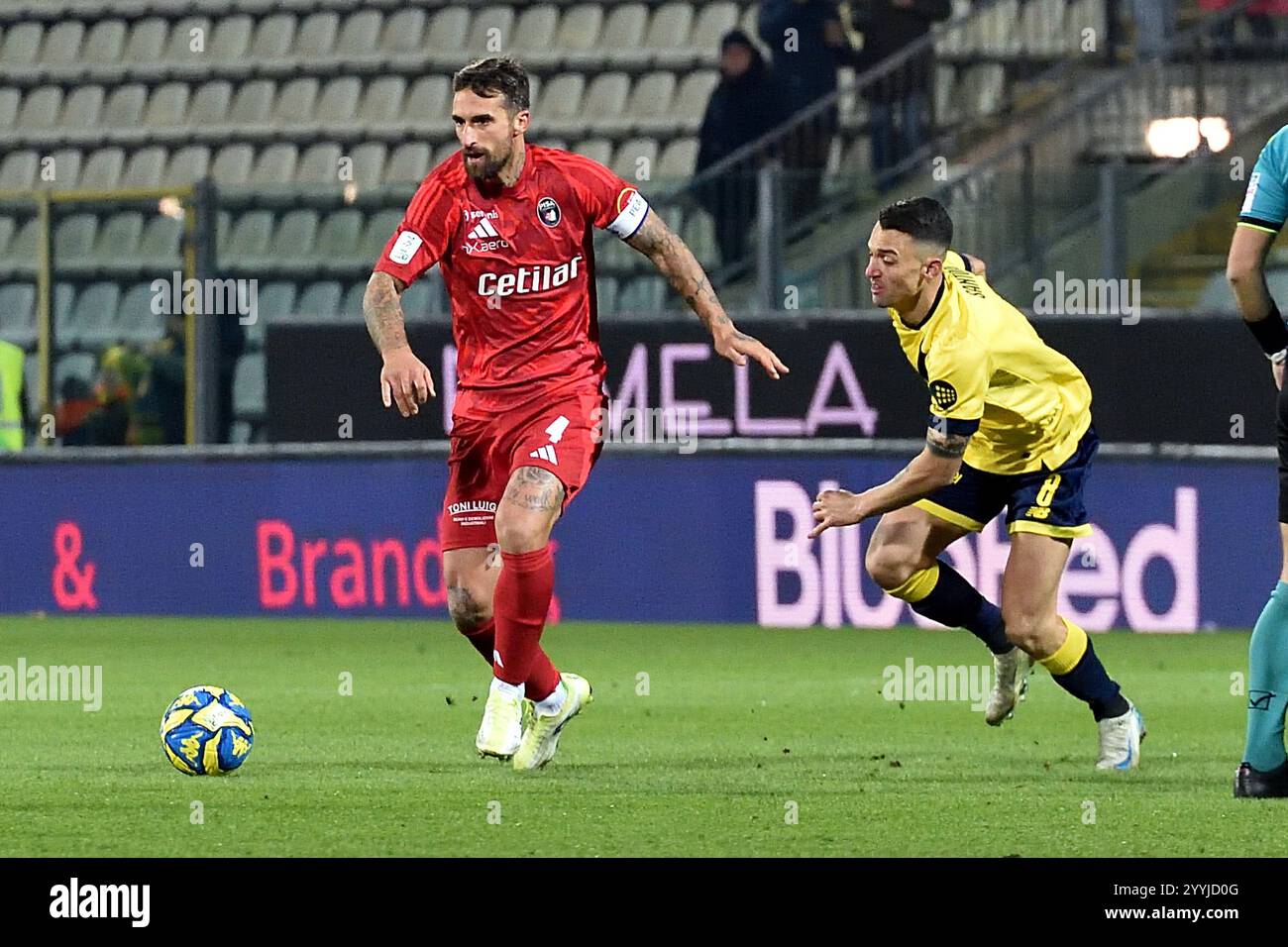 Modena, Italy. 21st Dec, 2024. Antonio Caracciolo (Pisa) during Modena ...