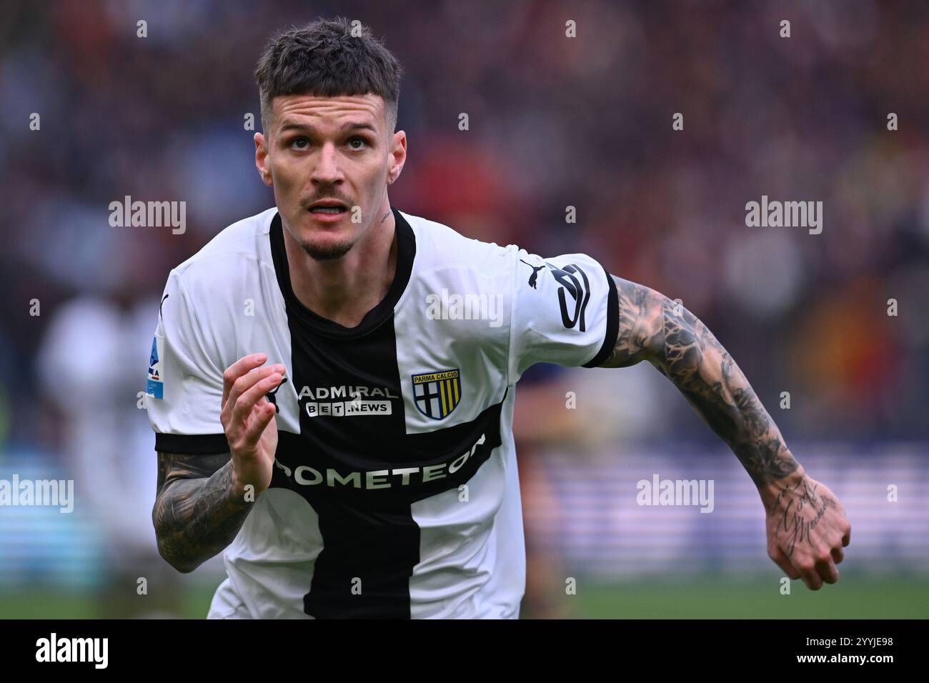 Dennis Man of Parma Calcio during the 17th day of the Serie A ...