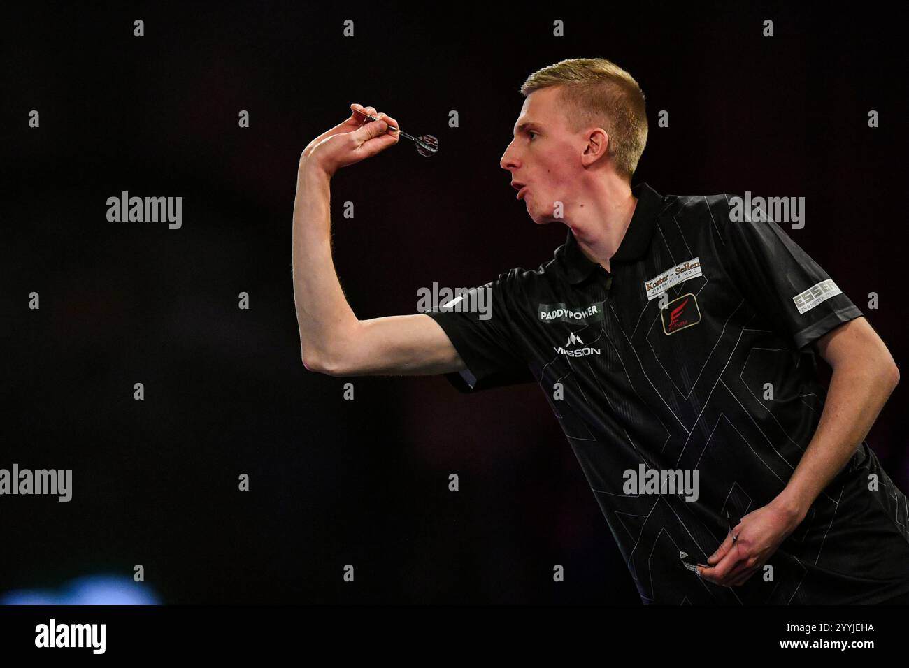 Alexandra Palace, London, UK. 22nd Dec, 2024. 2024/25 PDC Paddy Power ...
