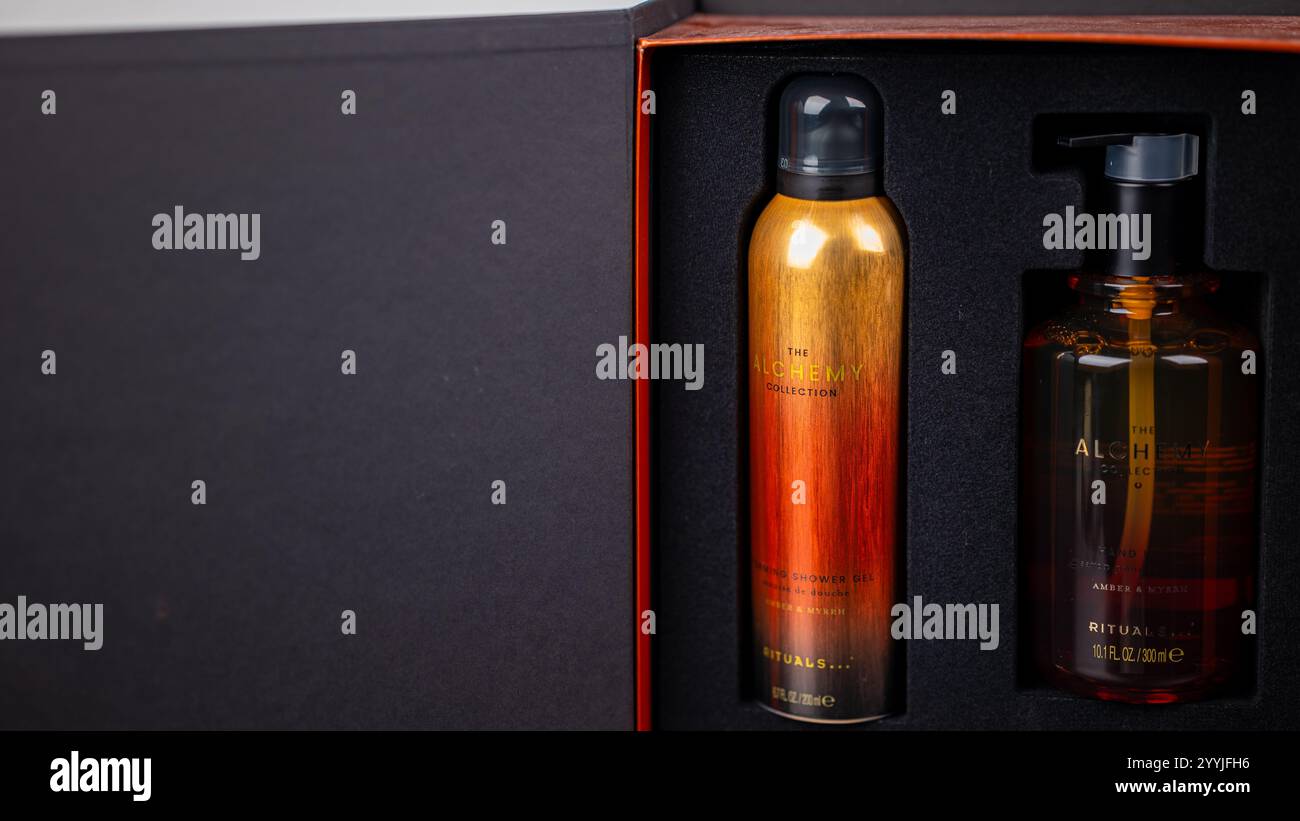 Jurmala, Latvia 14.12.2024: Body care cosmetics- Rituals The Book of ...