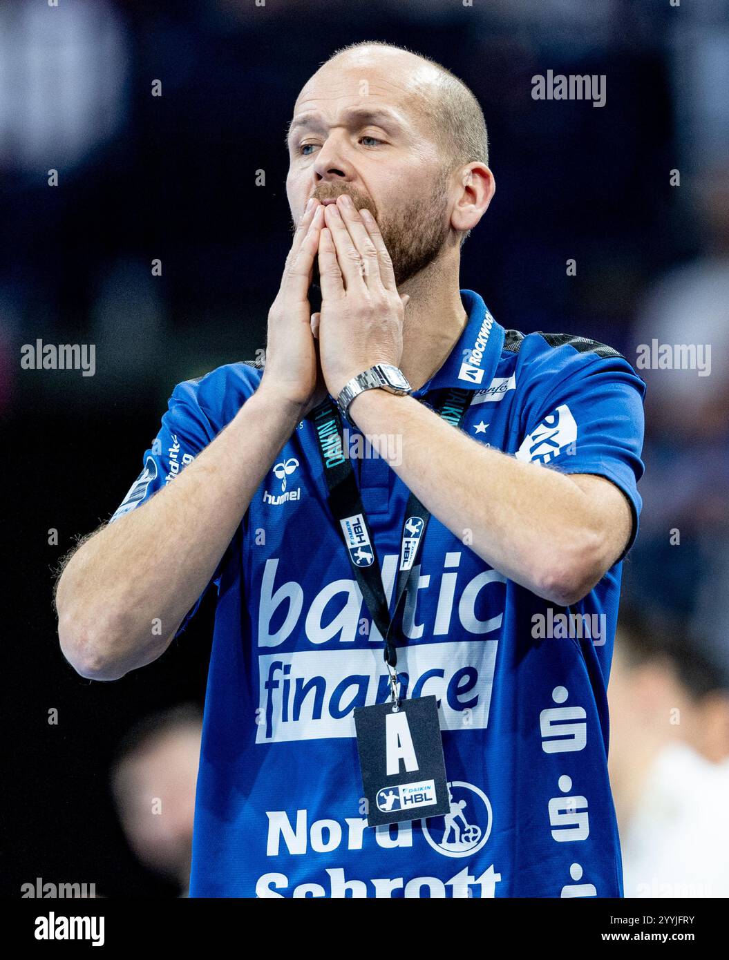 Hamburg, Germany. 22nd Dec, 2024. Handball, Bundesliga, HSV Hamburg ...