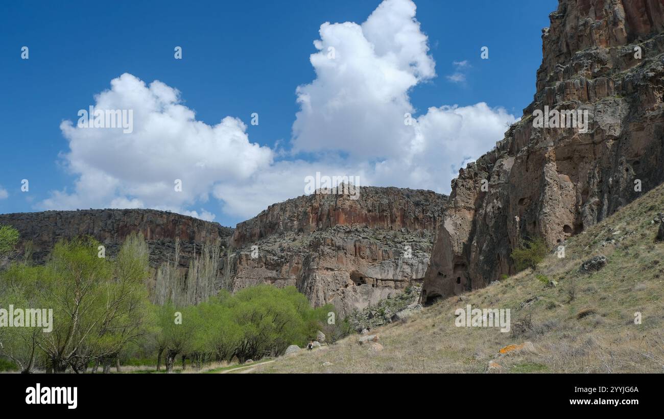 Ihlara Valley is a canyon in the southwest of the Turkish region of ...