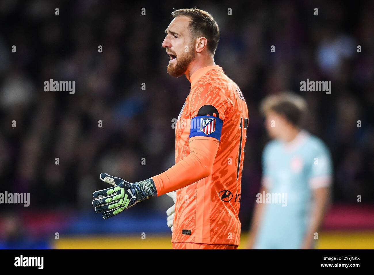 Jan OBLAK of Atletico Madrid during the Spanish championship La Liga ...