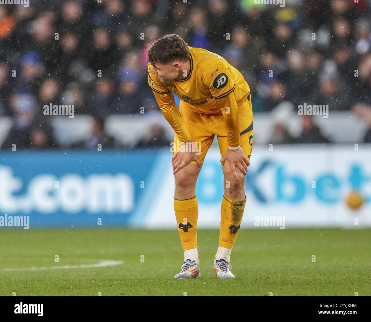 Jörgen Strand Larsen of Wolverhampton Wanderers during the Premier ...