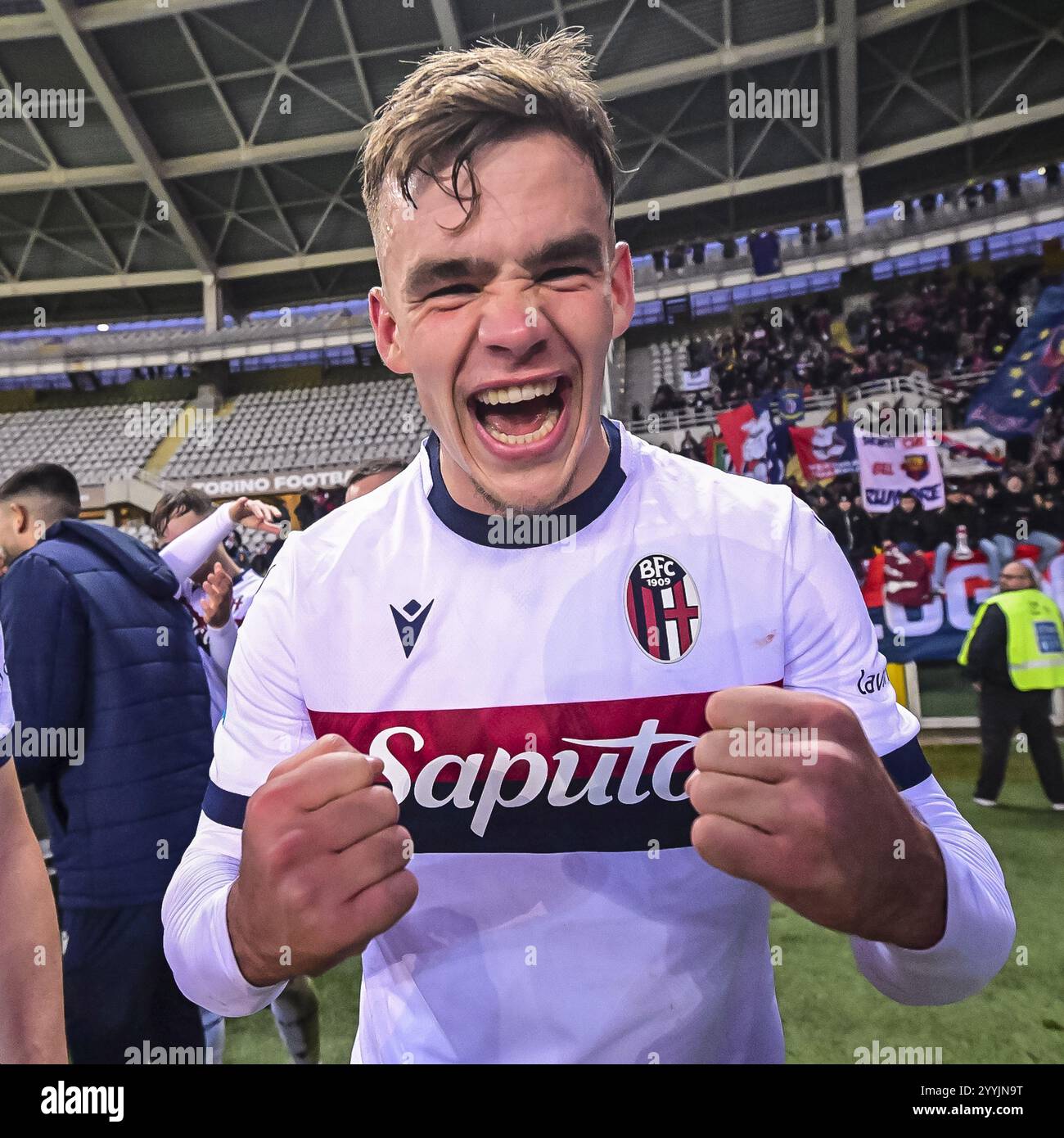 Thijs Dallinga (Bologna) during the Italian Serie A match between ...