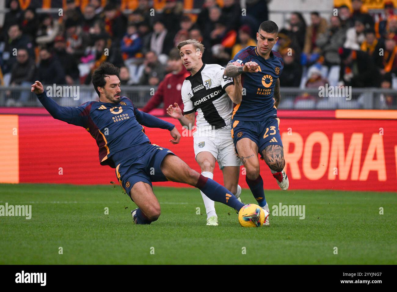 Olimpico Stadium, Rome, Italy - Pontus Almqvist of Parma and Mats ...