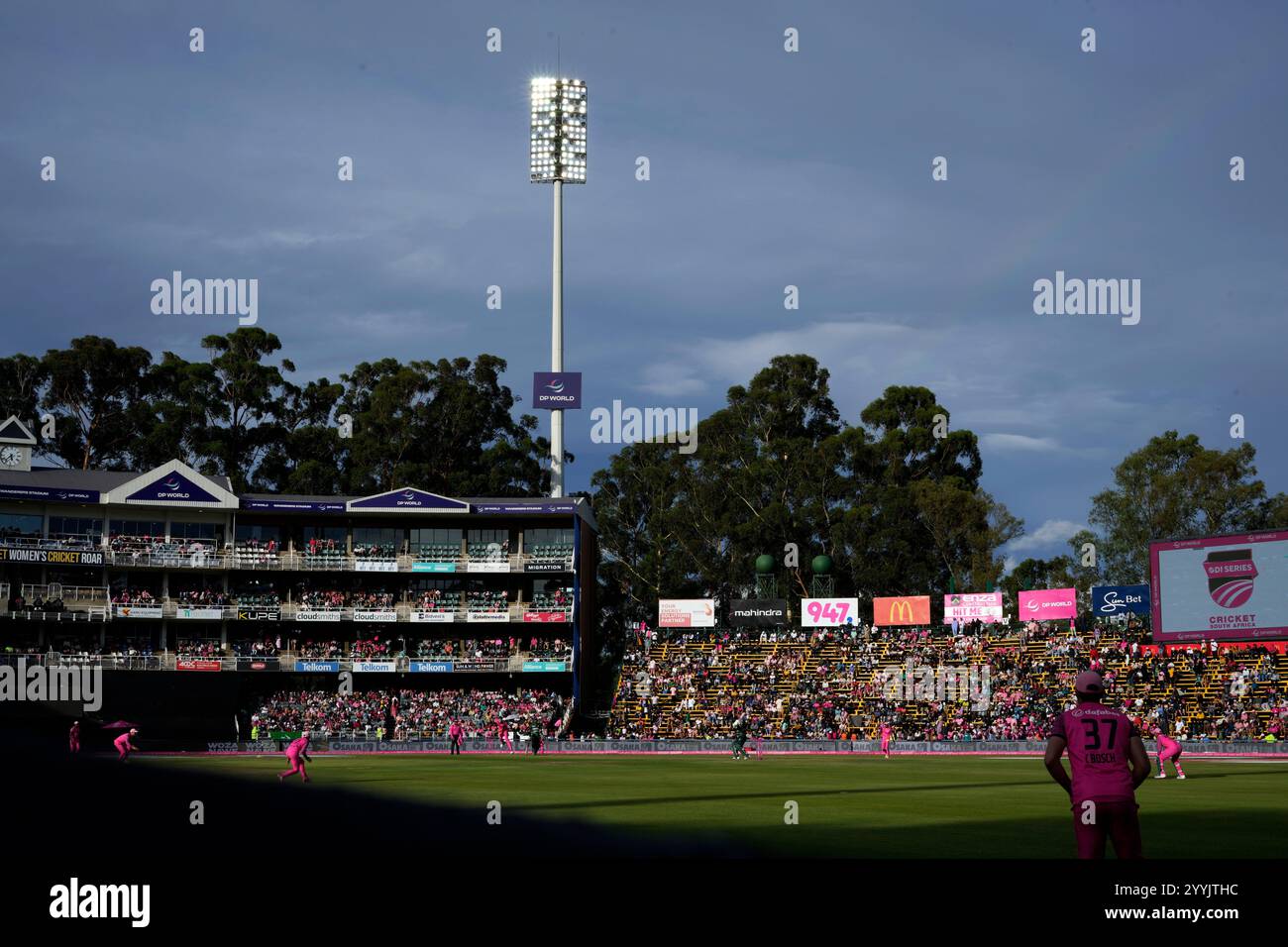 The third International cricket match between South Africa and Pakistan ...