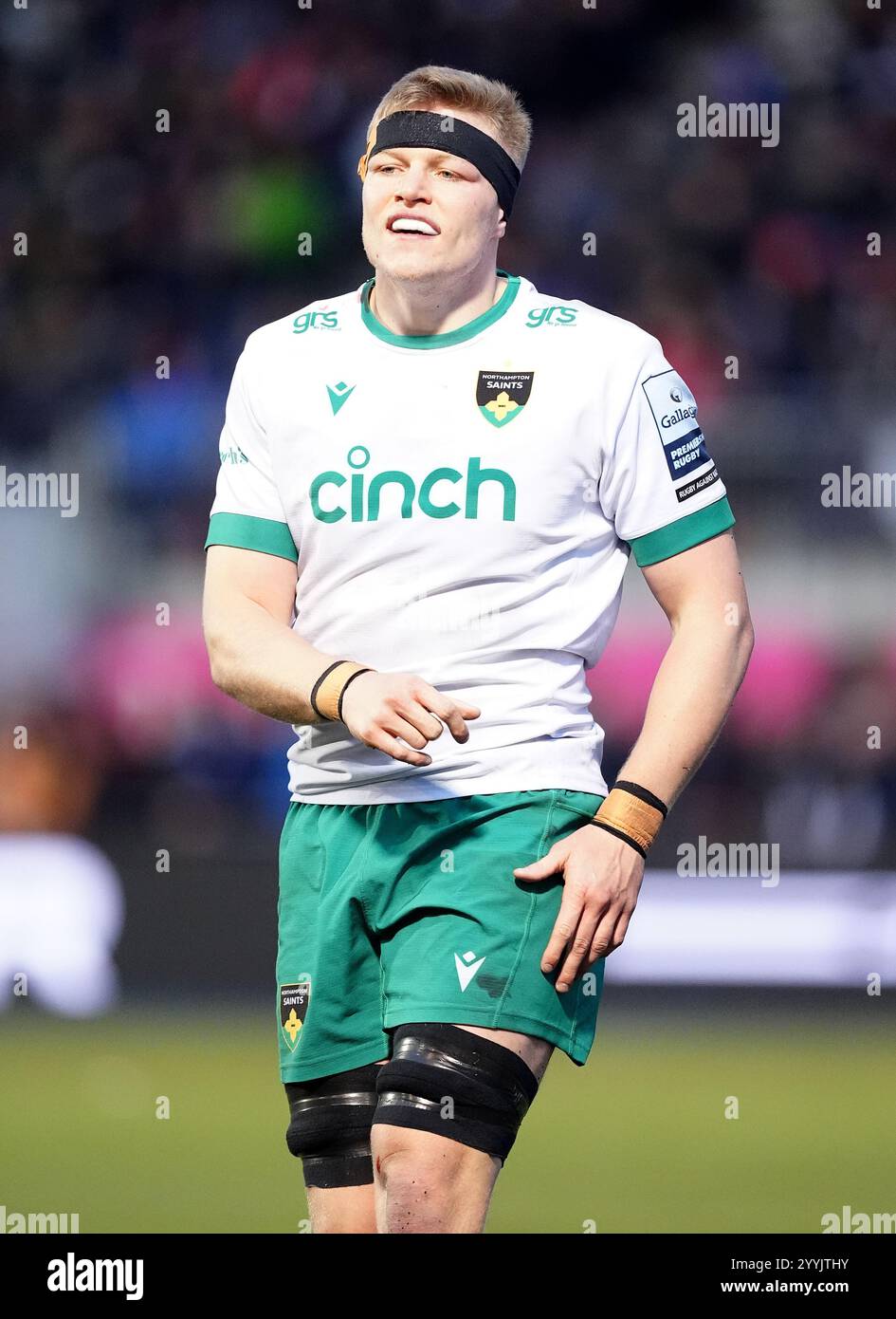 Northampton Saints' Tom Pearson during the Gallagher Premiership match ...