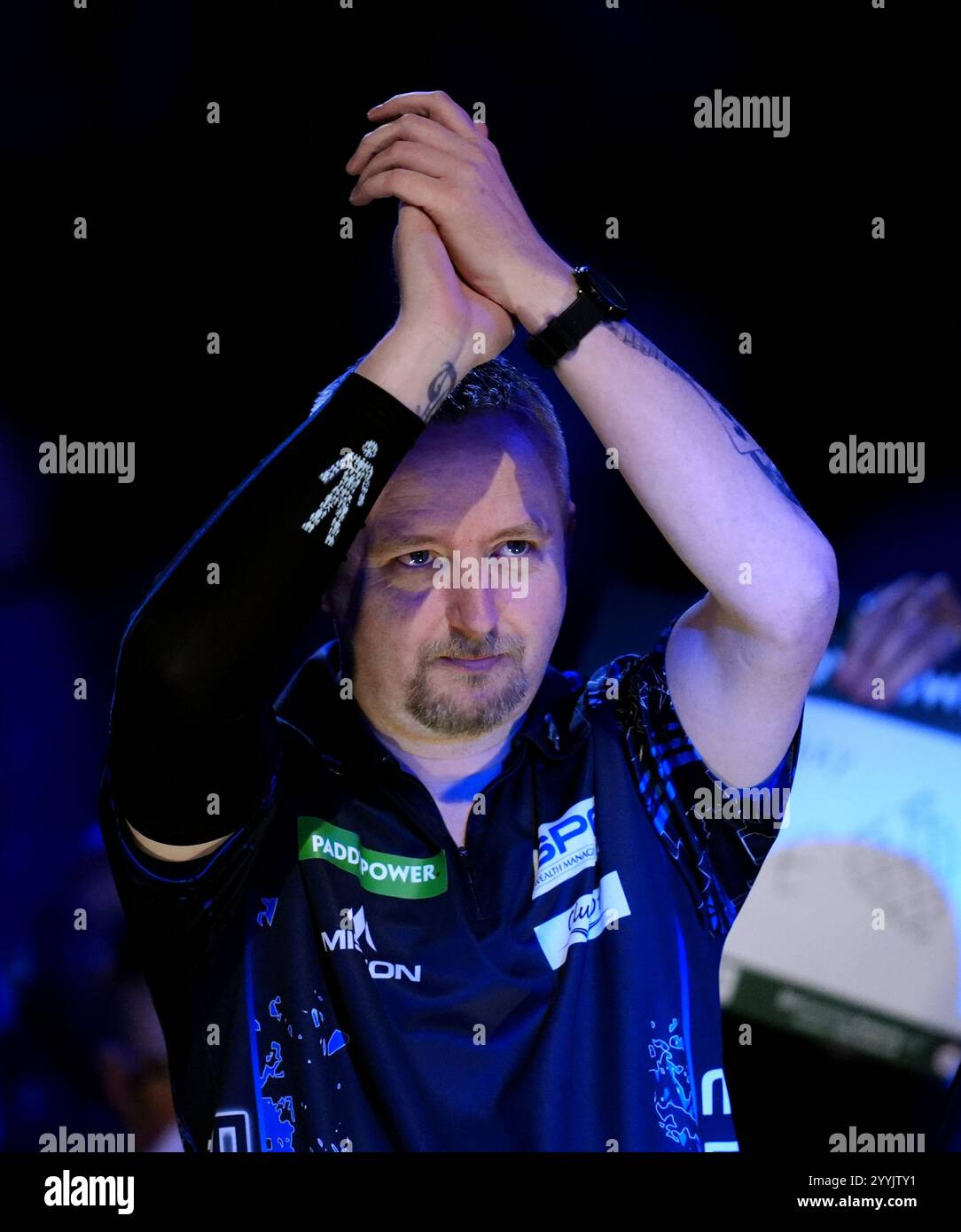 Ritchie Edhouse ahead of his match against Ian White on day eight of ...
