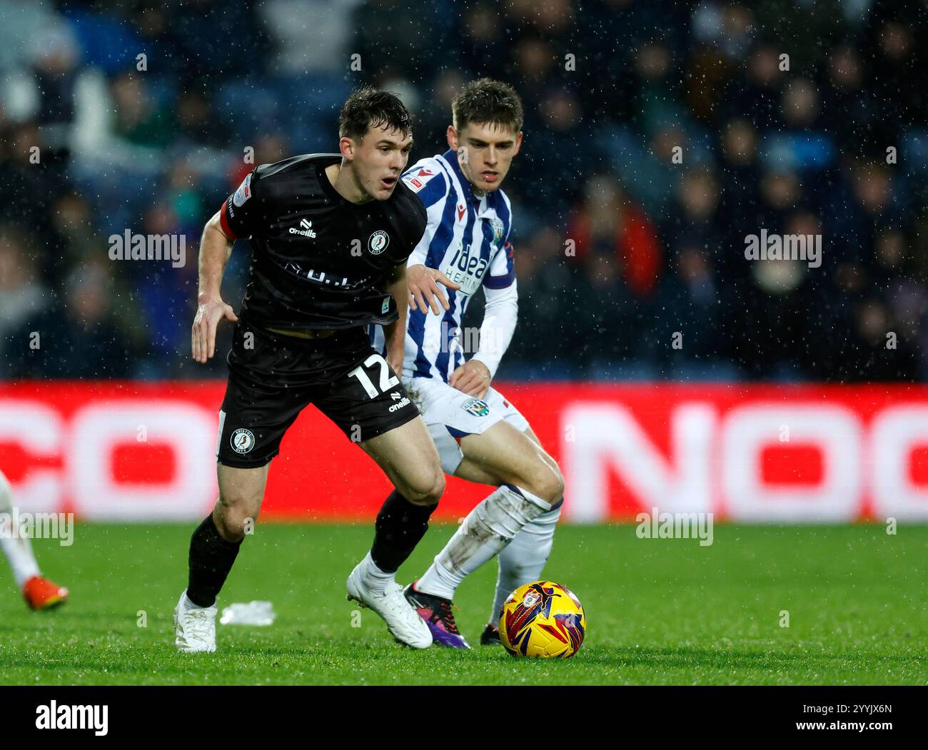 Bristol City's Jason Knight in action against West Bromwich Albion's ...