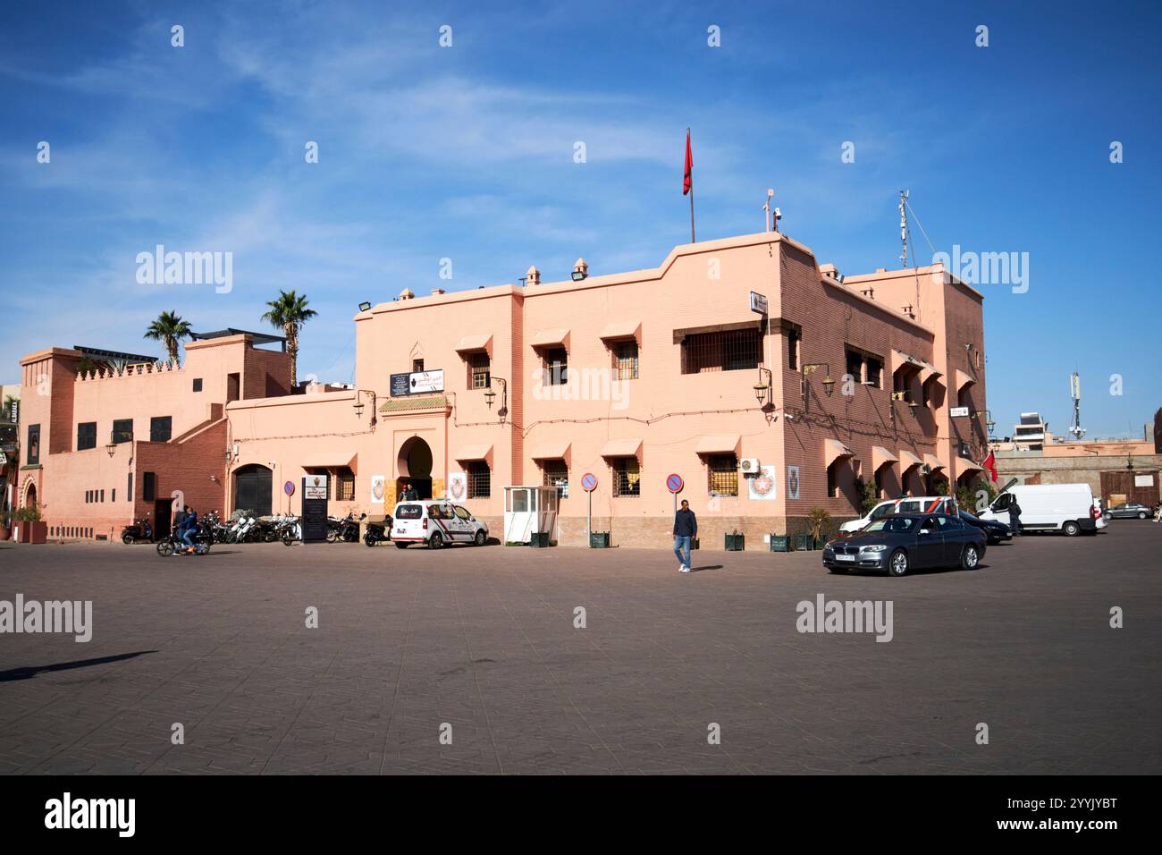 jemaa el-fna local police station surete nationale marrakesh, morocco ...