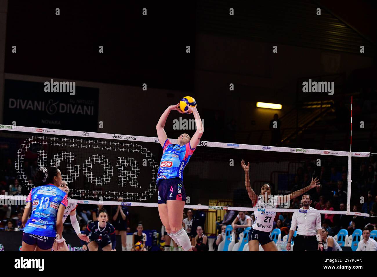 Francesca Bosio (Igor Gorgonzola Novara) on action during Igor ...