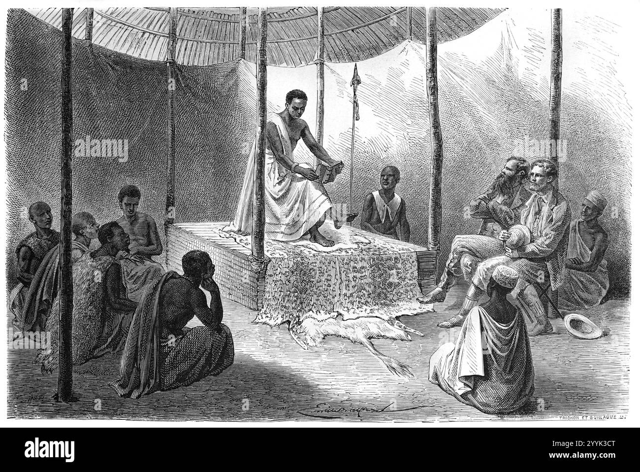 King Omukama Kamurasi Kyebambi IV (c1822-1869 reigned 185261869) of ...