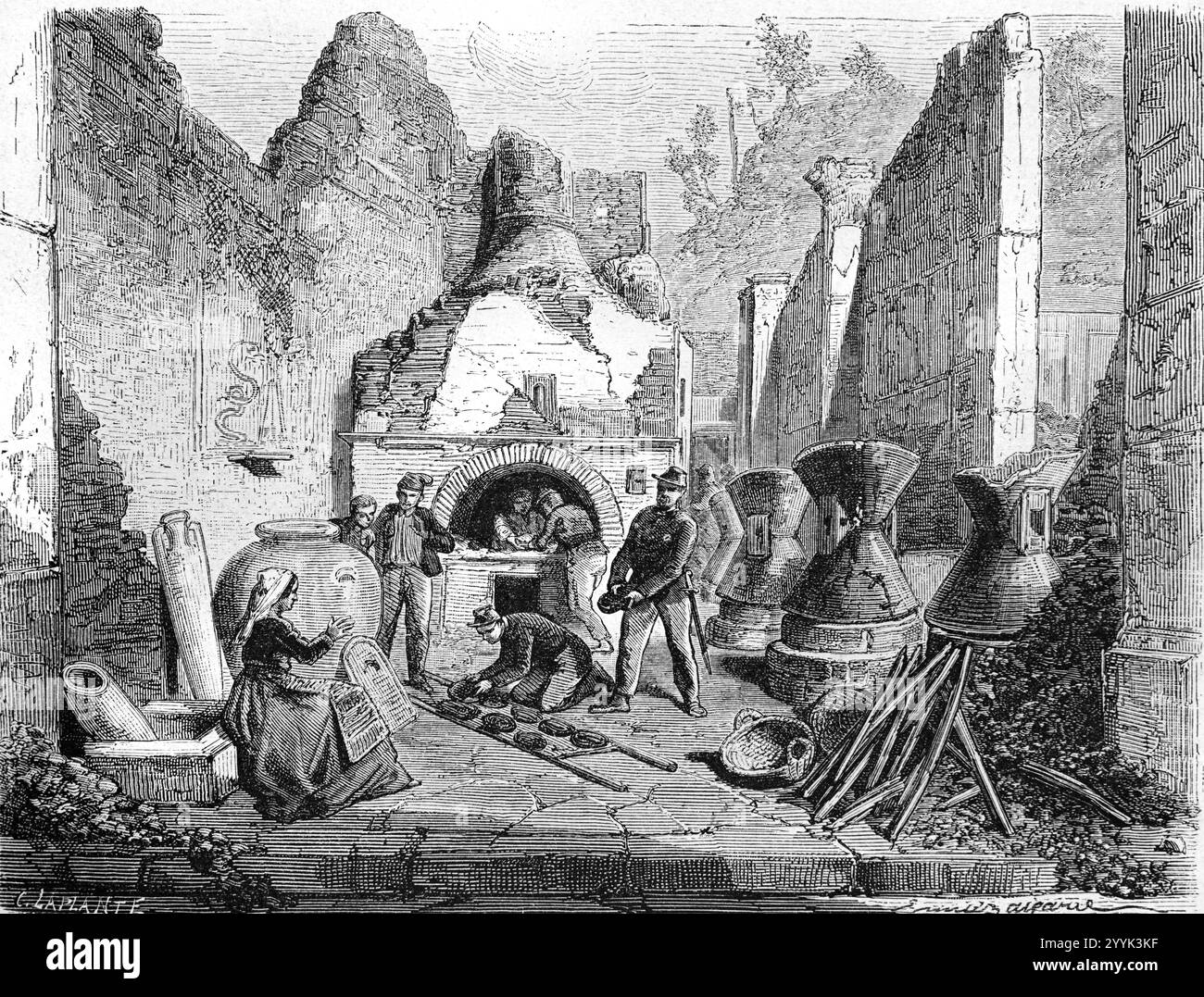 Discovery of Ancient Baked Bread, 1800 Fossilised Loaves of Bread and ...