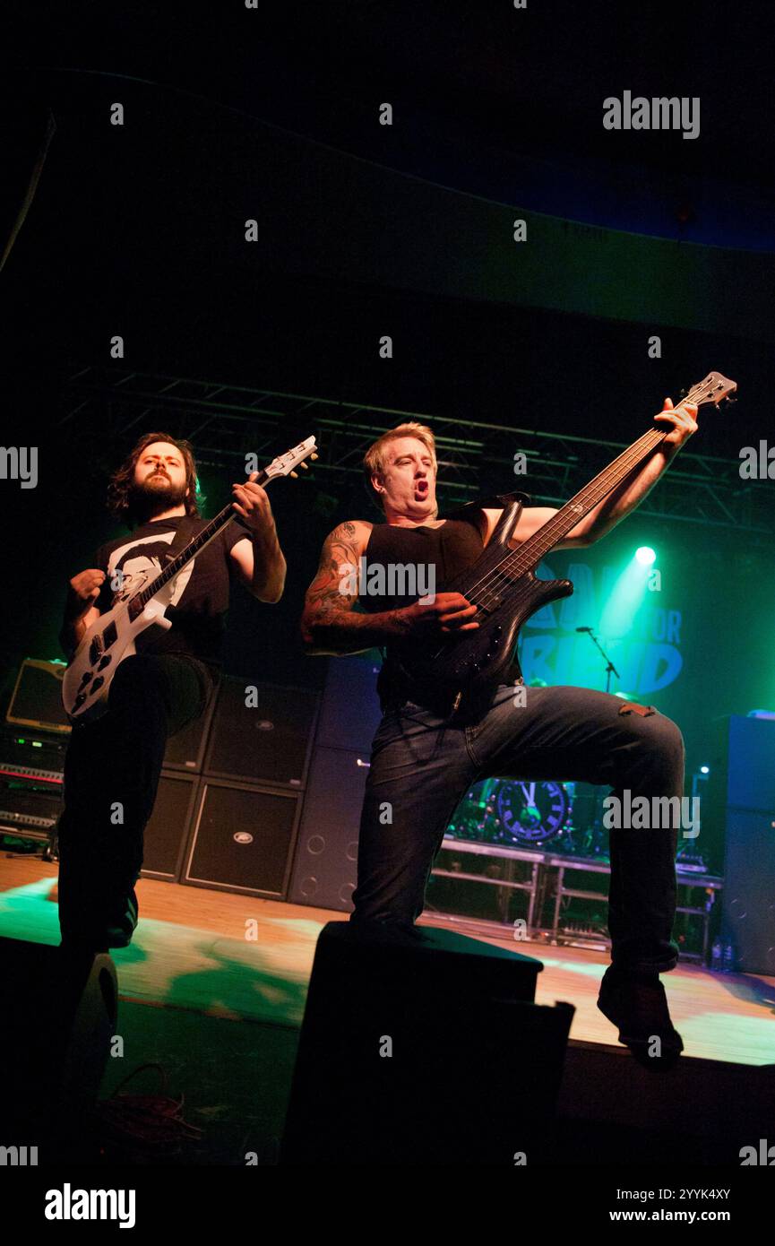 Rock band Funeral for Friend in concert at Wolverhampton Wulfrun Hall ...