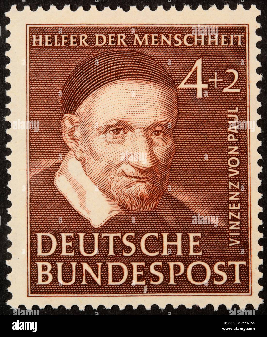 Vinzenz von Paul (1581-1660), a French Roman-Chatolic priest and the ...