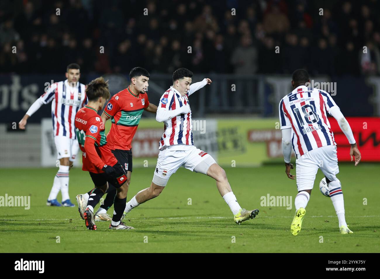 TILBURG , 22-12-2024 , Koning Willem II Stadium , season 2024 / 2025 ...