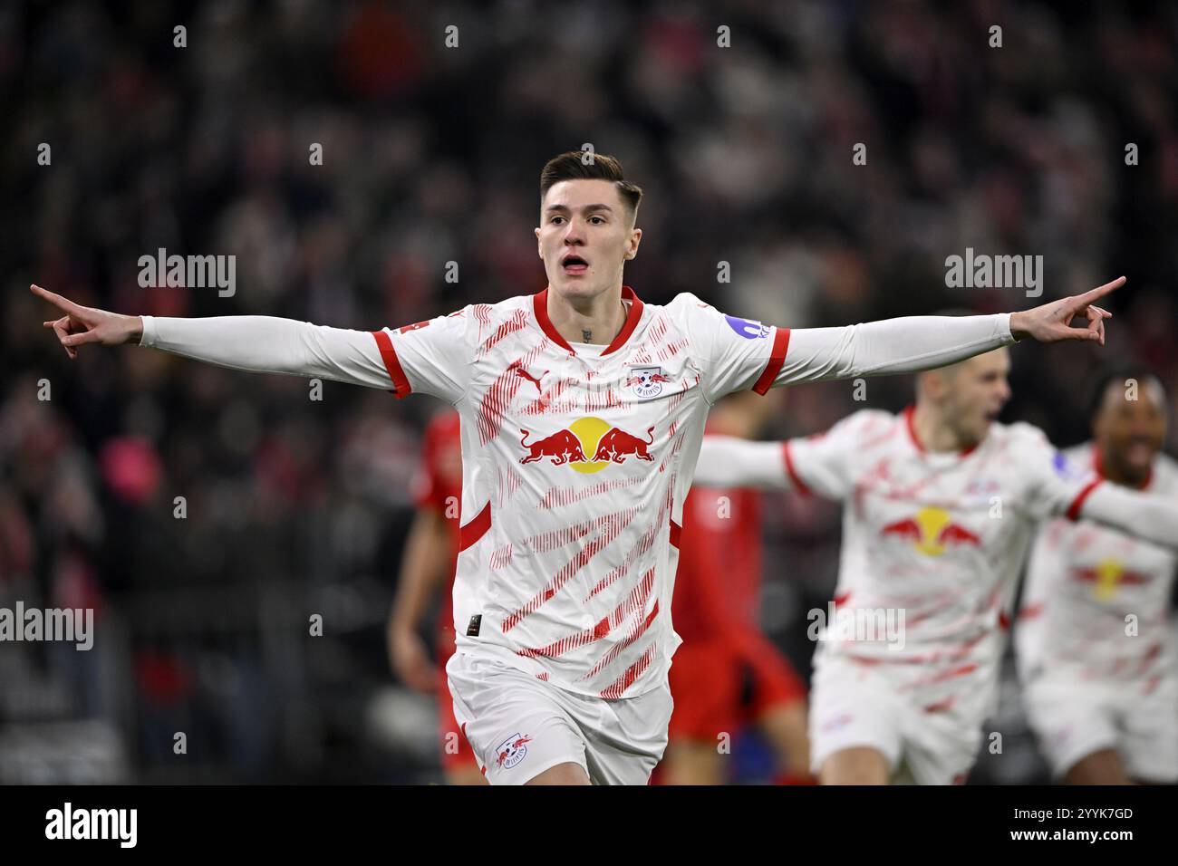 Benjamin sesko goal hi-res stock photography and images - Alamy
