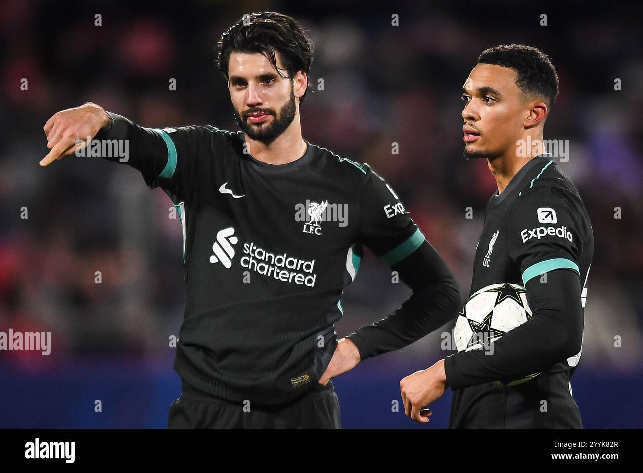 Dominik SZOBOSZLAI of FC Liverpool and Vitezslav JAROS of FC Liverpool ...