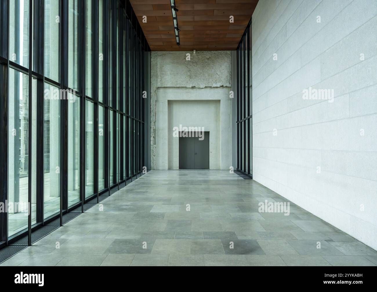 Interior view, James Simon Gallery with access to the Neues Museum ...