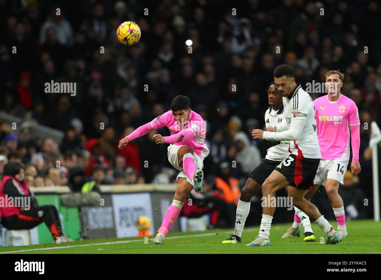 22nd December 2024; Craven Cottage, Fulham, London, England; Premier ...