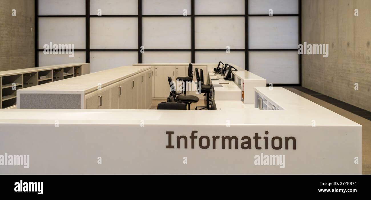 Interior view, James Simon Gallery with access to the Neues Museum ...