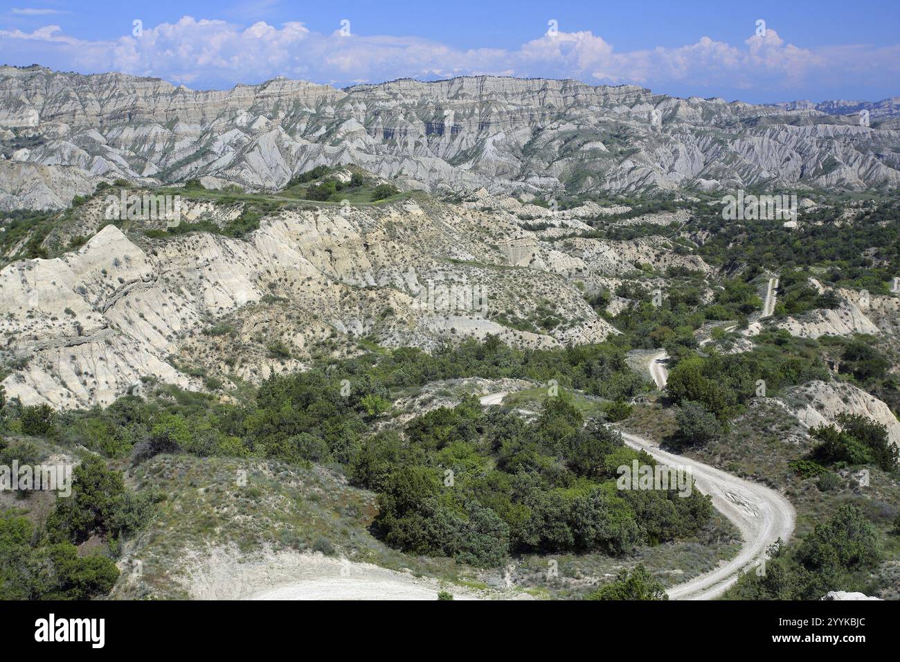 Vashlovani National Park, Badlands, Georgia, Asia Stock Photo - Alamy