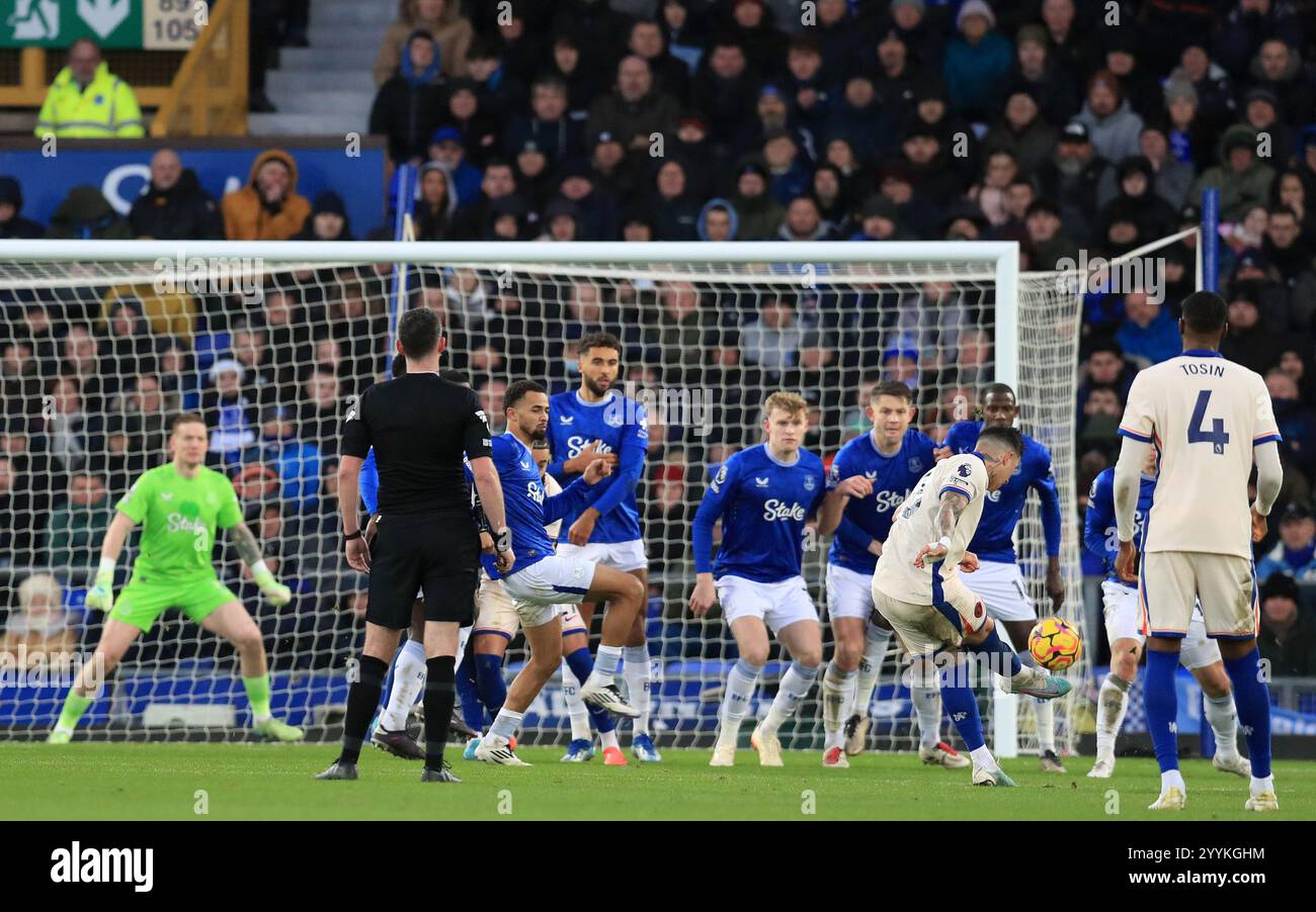 Goodison Park, Liverpool, UK. 22nd Dec, 2024. Premier League Football ...