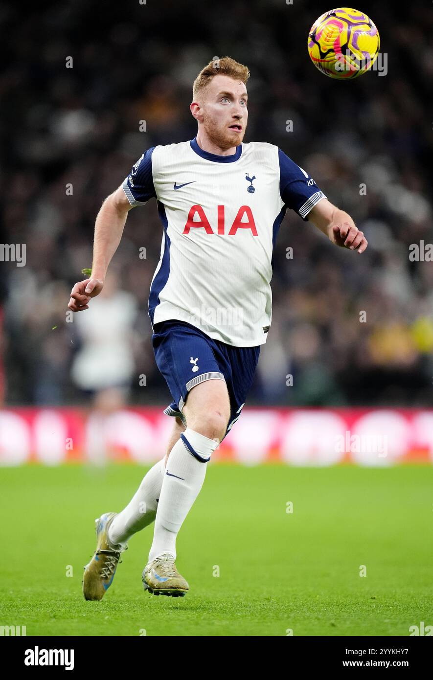 Tottenham Hotspur's Dejan Kulusevski during the Premier League match at ...