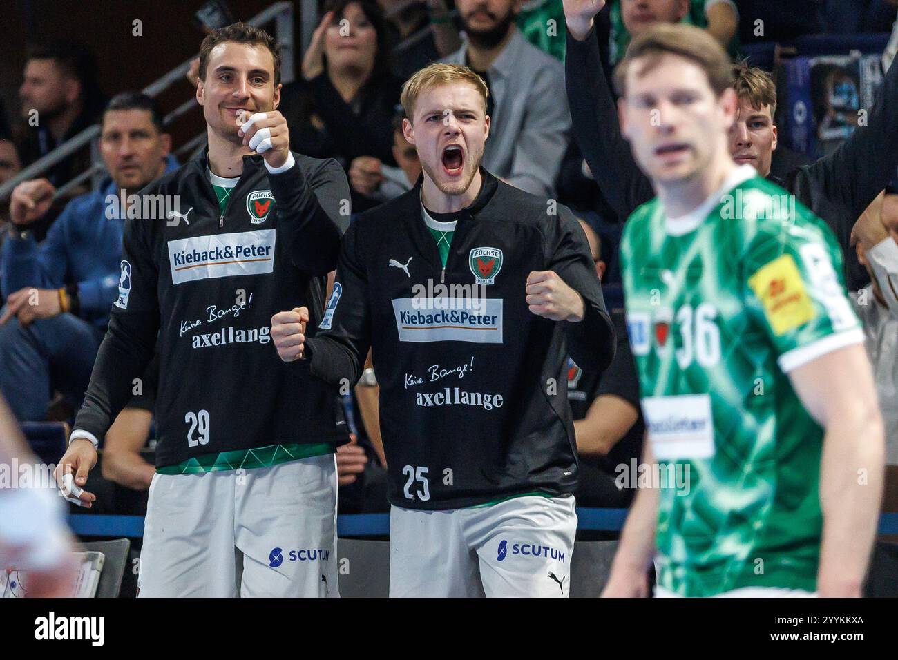 22 December 2024, Berlin: Handball: Bundesliga, Füchse Berlin - Frisch ...