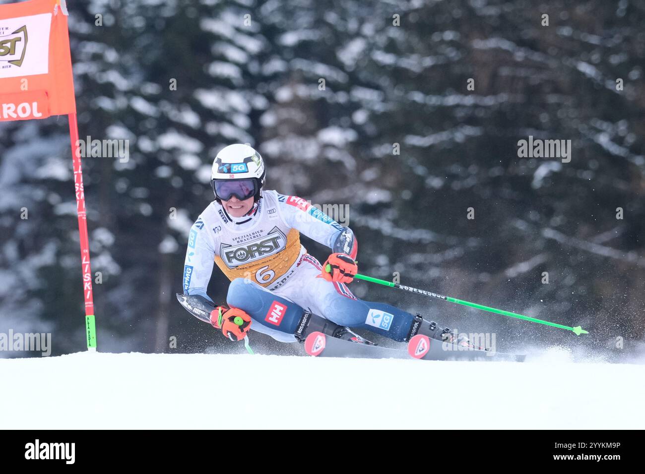 Alexander Steen Olsen of Team Norway competes during the Audi FIS ...