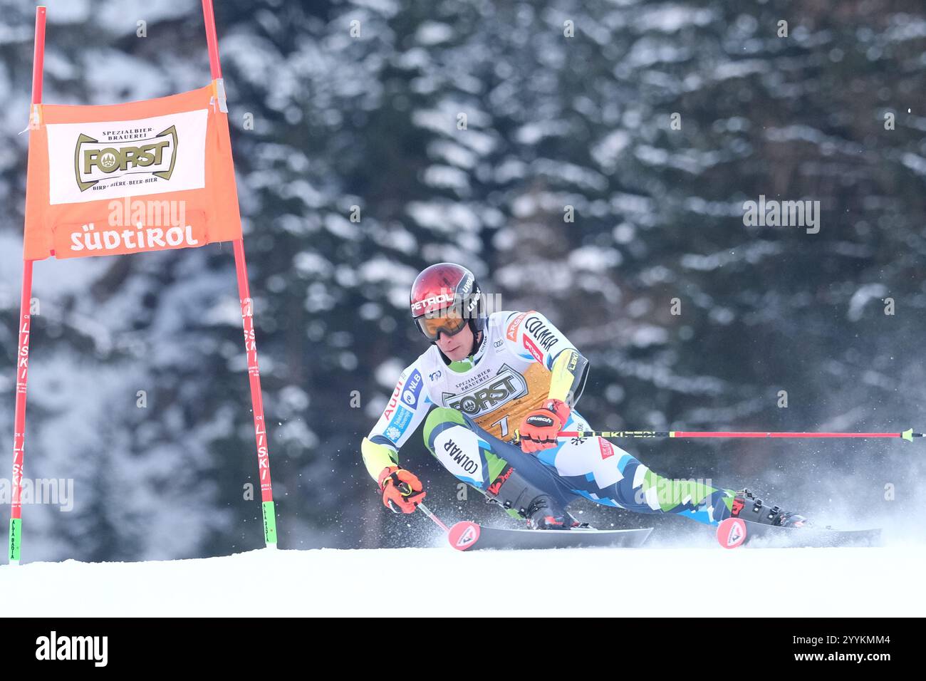 Zan Kranjec of Team Slovenia competes during the Audi FIS Alpine Ski ...