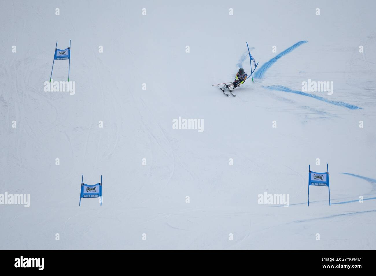 Mattias Roenngren of Team Sweden competes during the Audi FIS Alpine ...