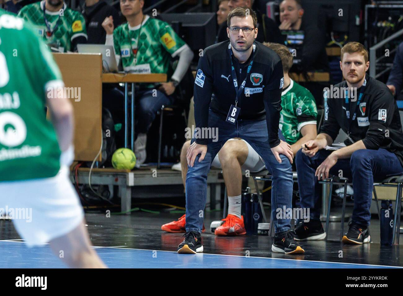 Berlin, Germany. 22nd Dec, 2024. Handball: Bundesliga, Füchse Berlin ...