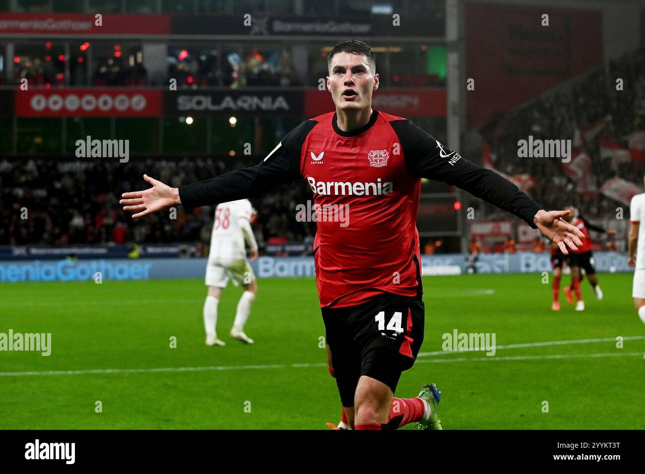 Leverkusen, Deutschland. 21st Dec, 2024. Fussball; Spieltag 15; 1. Bundesliga; Saison 2024/2025 ...