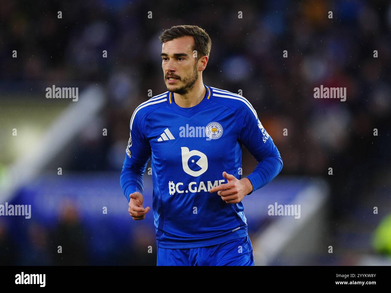 Leicester City's Harry Winks during the Premier League match at King ...