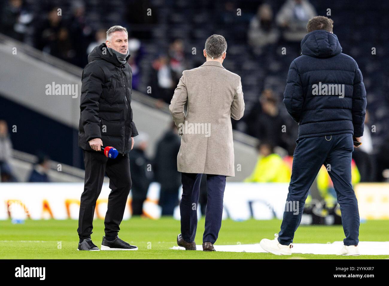 London, UK. 22nd Dec, 2024. Jamie Caragher of Sky Sports ahead of the ...