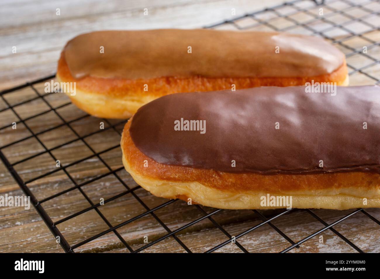 Chocolate maple donut hi-res stock photography and images - Alamy