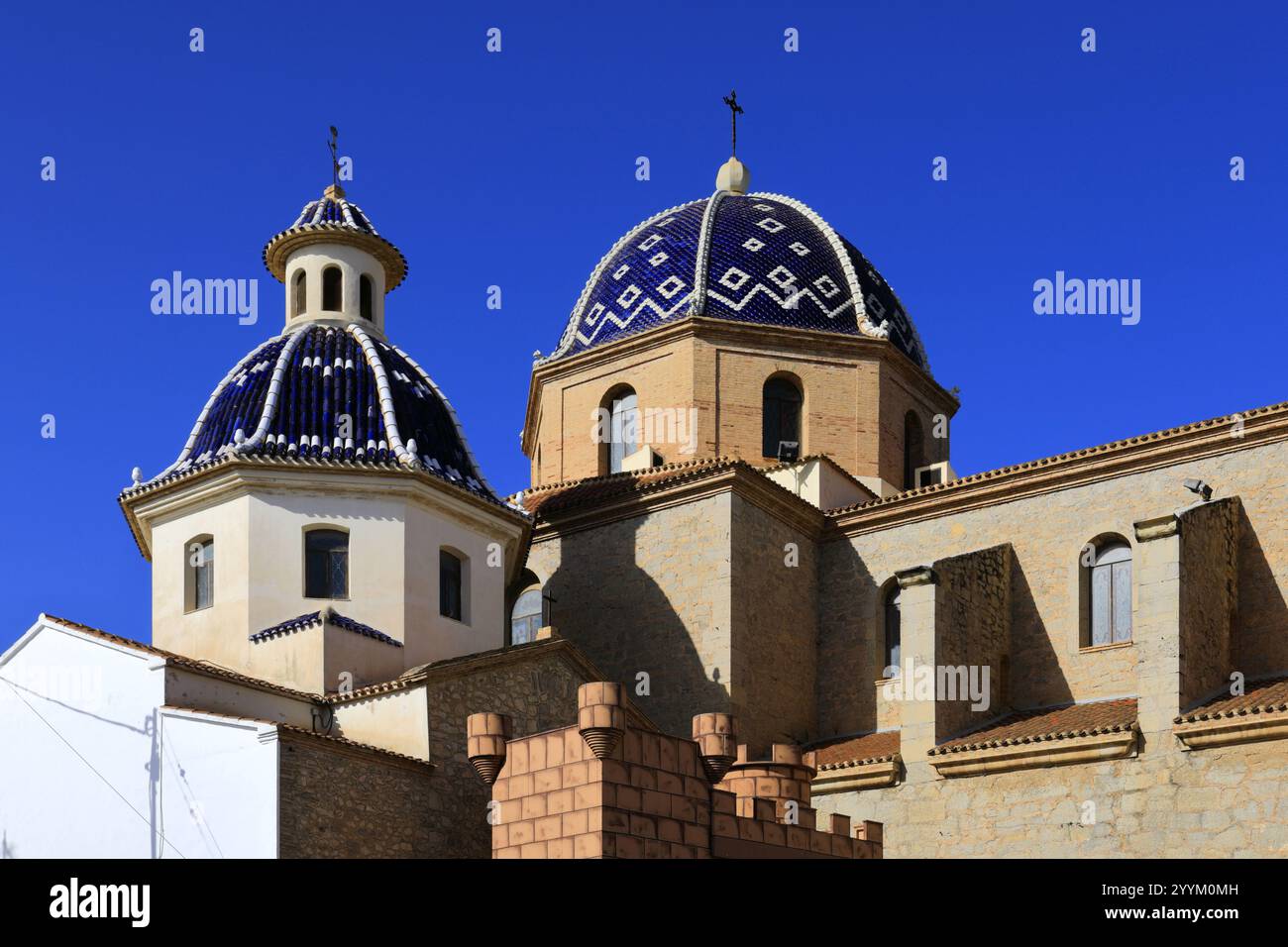 The Blue domed Church of the Virgin del Consuelo, ( Parish of Our Lady ...