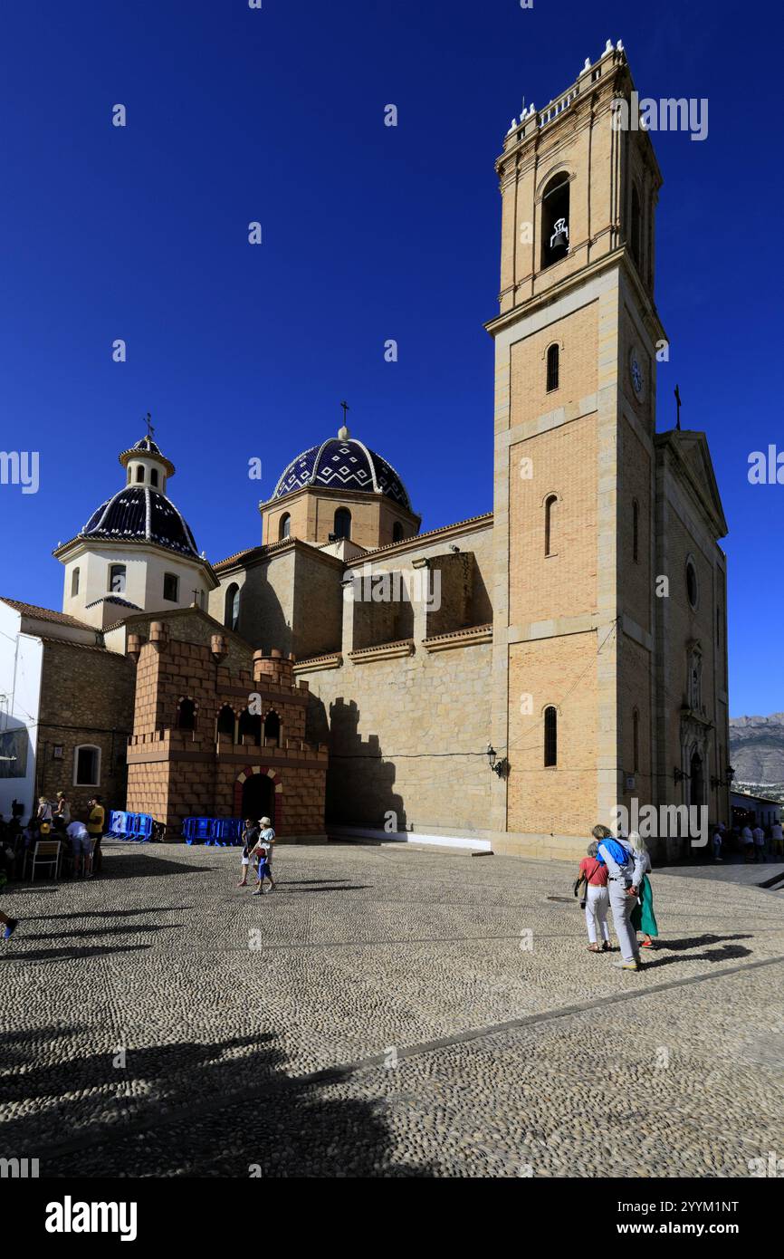 The Blue domed Church of the Virgin del Consuelo, ( Parish of Our Lady ...
